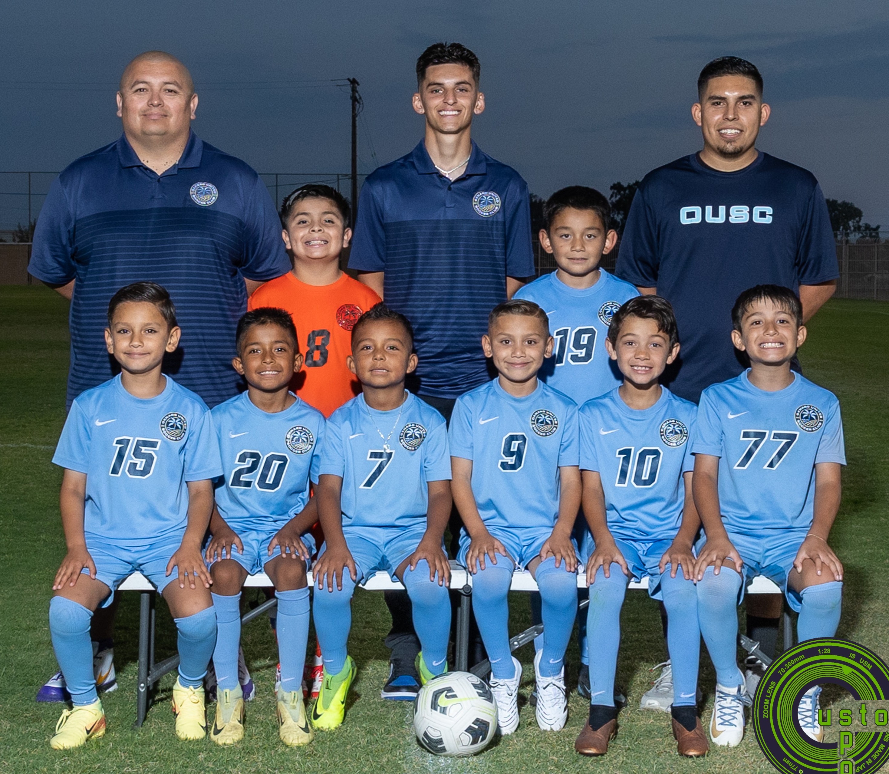 COAST SOCCER LEAGUE 2025 Standings for BOYS UNDER 08 Division 3 Ventura South